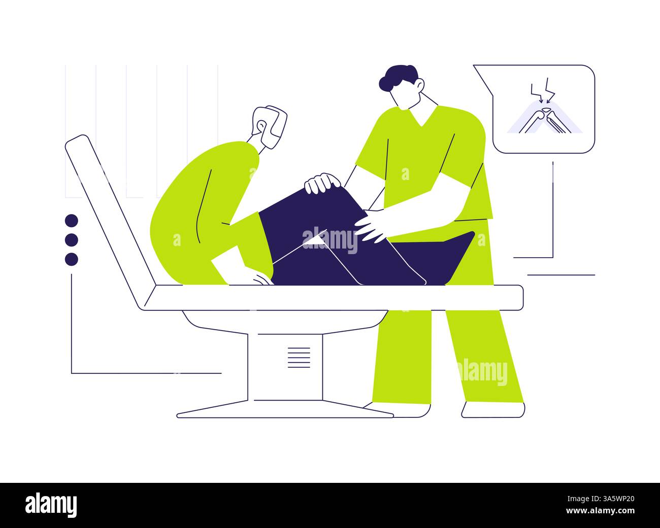 Arthritis symptoms abstract concept vector illustration Stock Vector ...