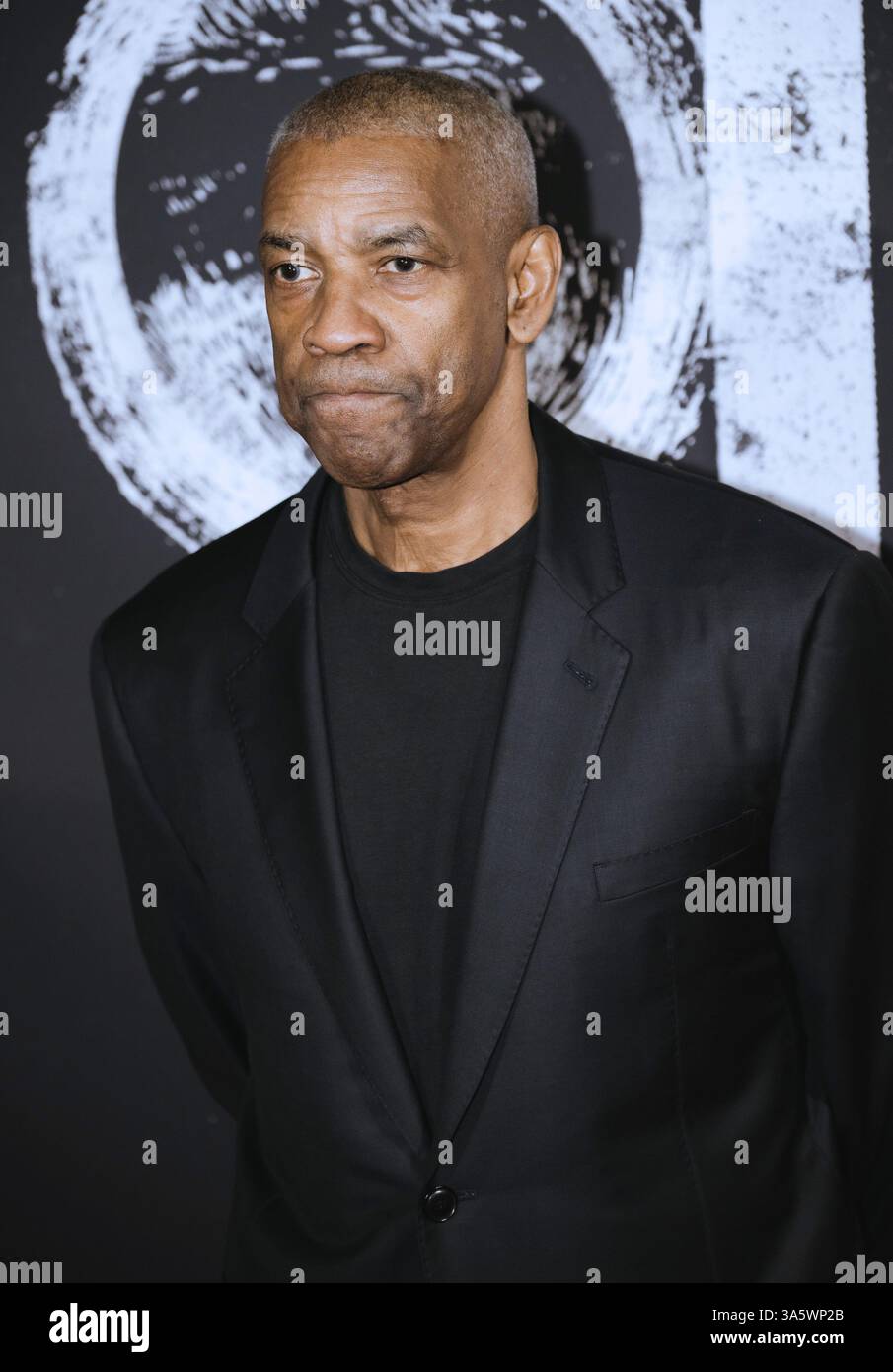 March 23, 2025, New York, Ny, United States: Denzel Washington attends ...