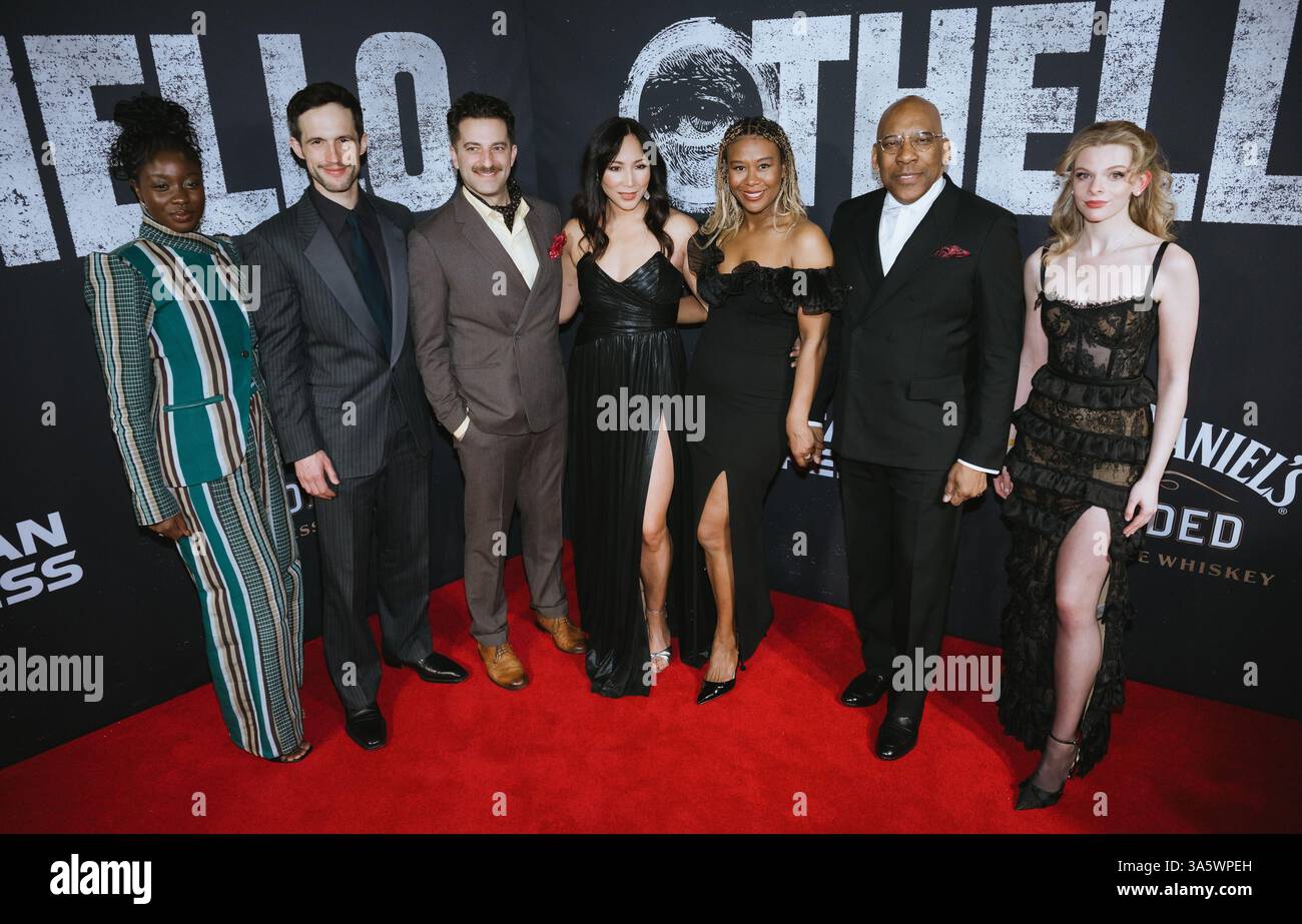 March 23, 2025, New York, Ny, United States: Abiola Obatolu, Rob Heaps ...