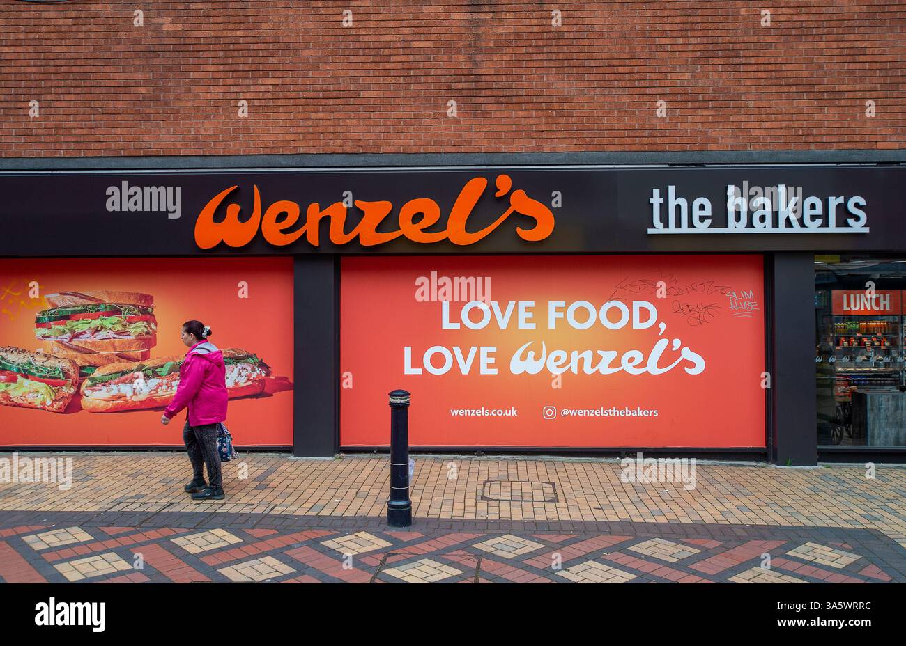 Maidenhead, Berkshire, UK. 24th March, 2025. A Wenzel's Bakers in ...