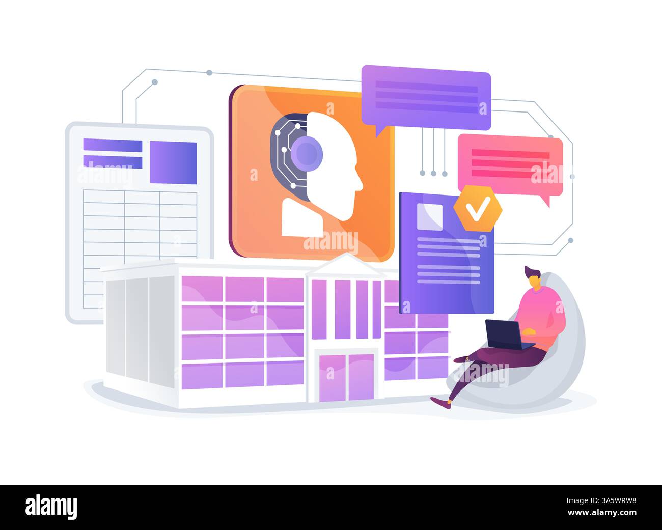 Government e learning Stock Vector Images - Alamy