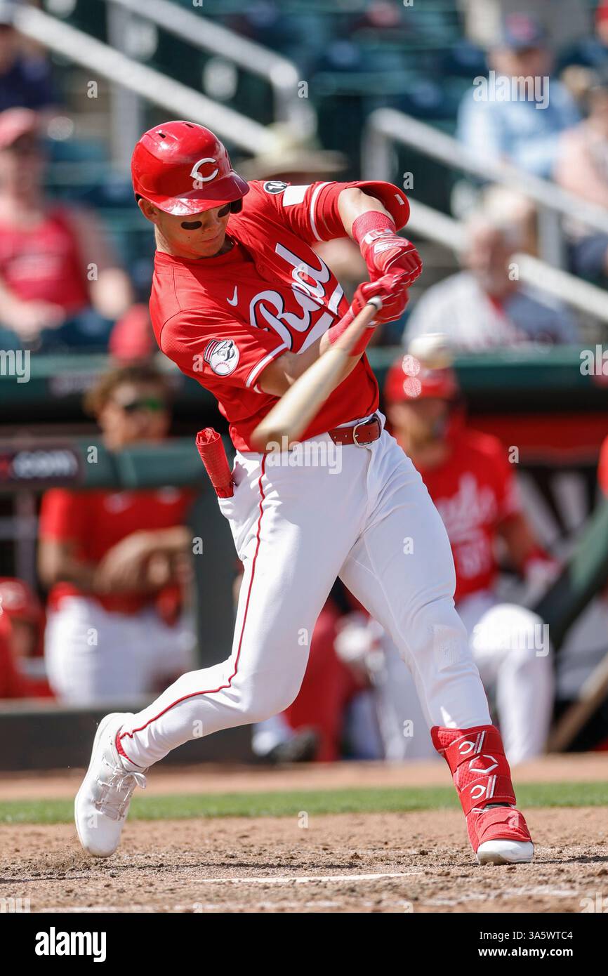 Goodyear, AZ. USA; Cincinnati Reds outfielder Stewart Fairchild (17 ...