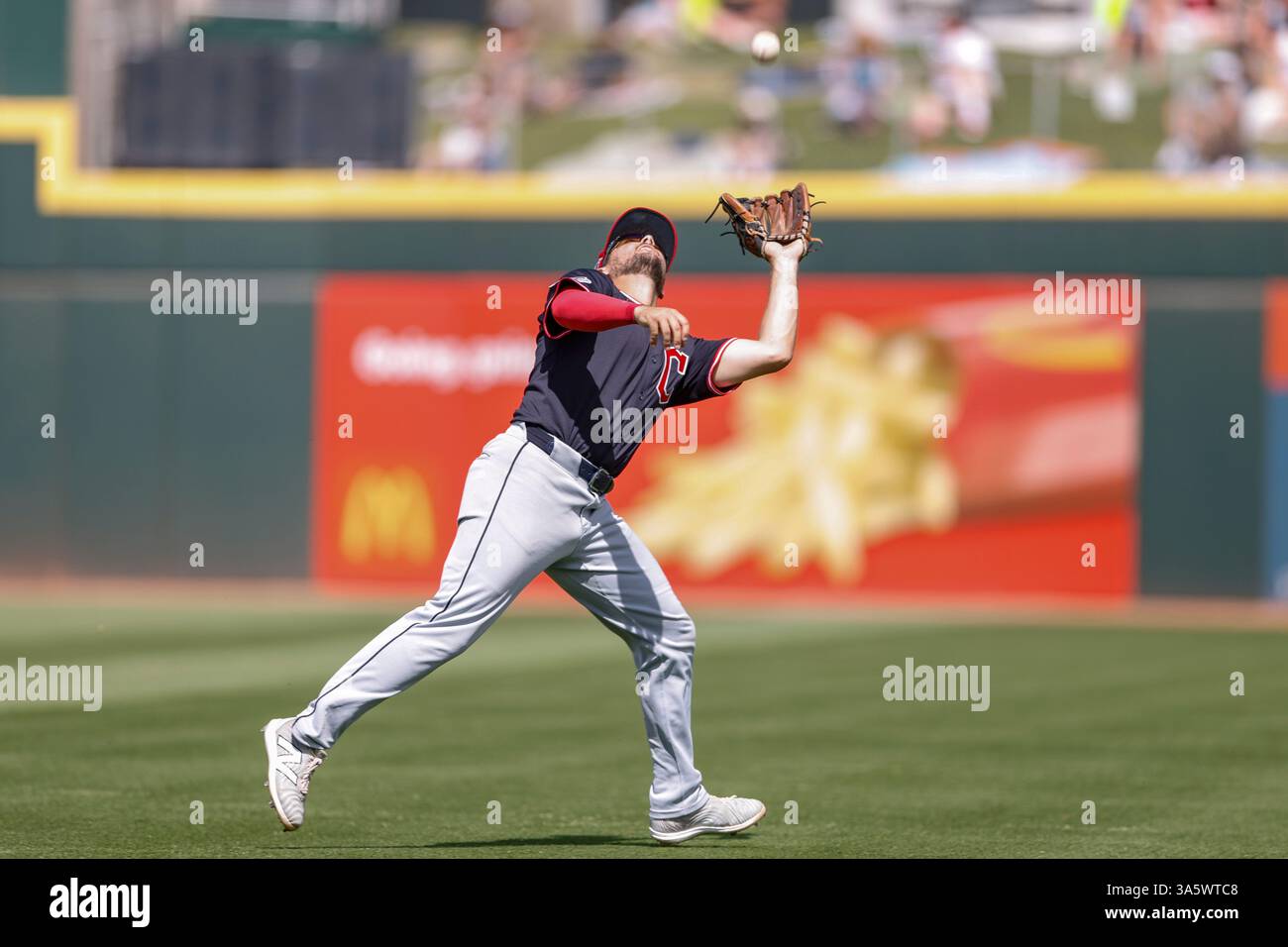 Goodyear, AZ. USA; Cleveland Guardians third base Will Wilson (77 ...
