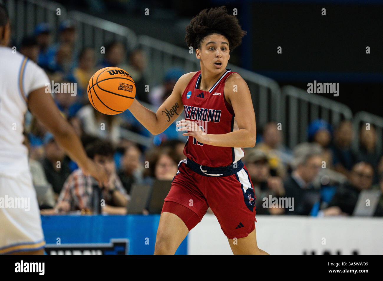 Richmond Spiders guard Faith Alston (12) during the NCAA Women's ...