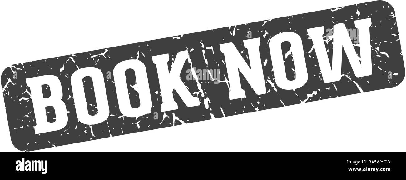 book now stamp. book now rectangular sign isolated on transparent ...