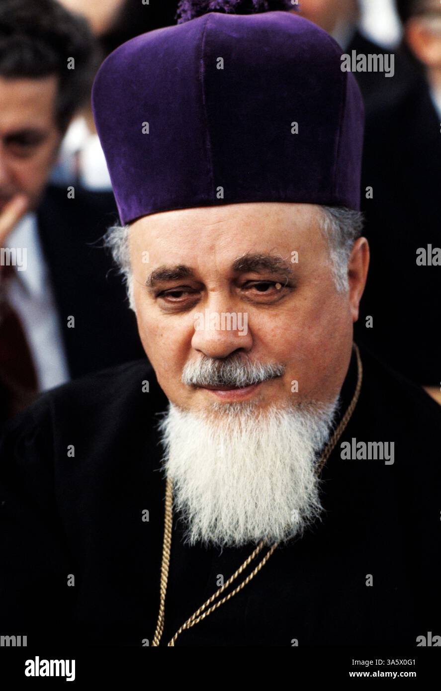 May 09, 1977; Bucharest, ROMANIA; Romania's chief rabbi MOSES ROSEN ...