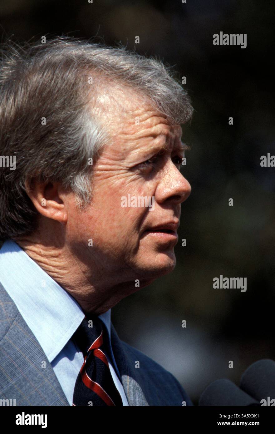 Apr 01, 1978; Washington, DC, USA; U.S. President JIMMY CARTER Stock ...