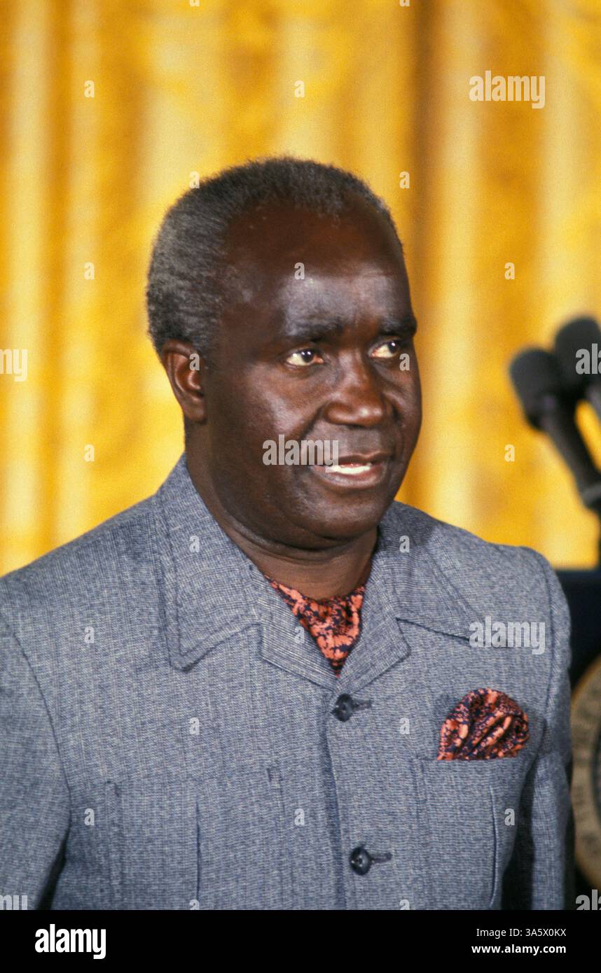May 18, 1978; Washington, DC, USA; President of the Republic of Zambia ...