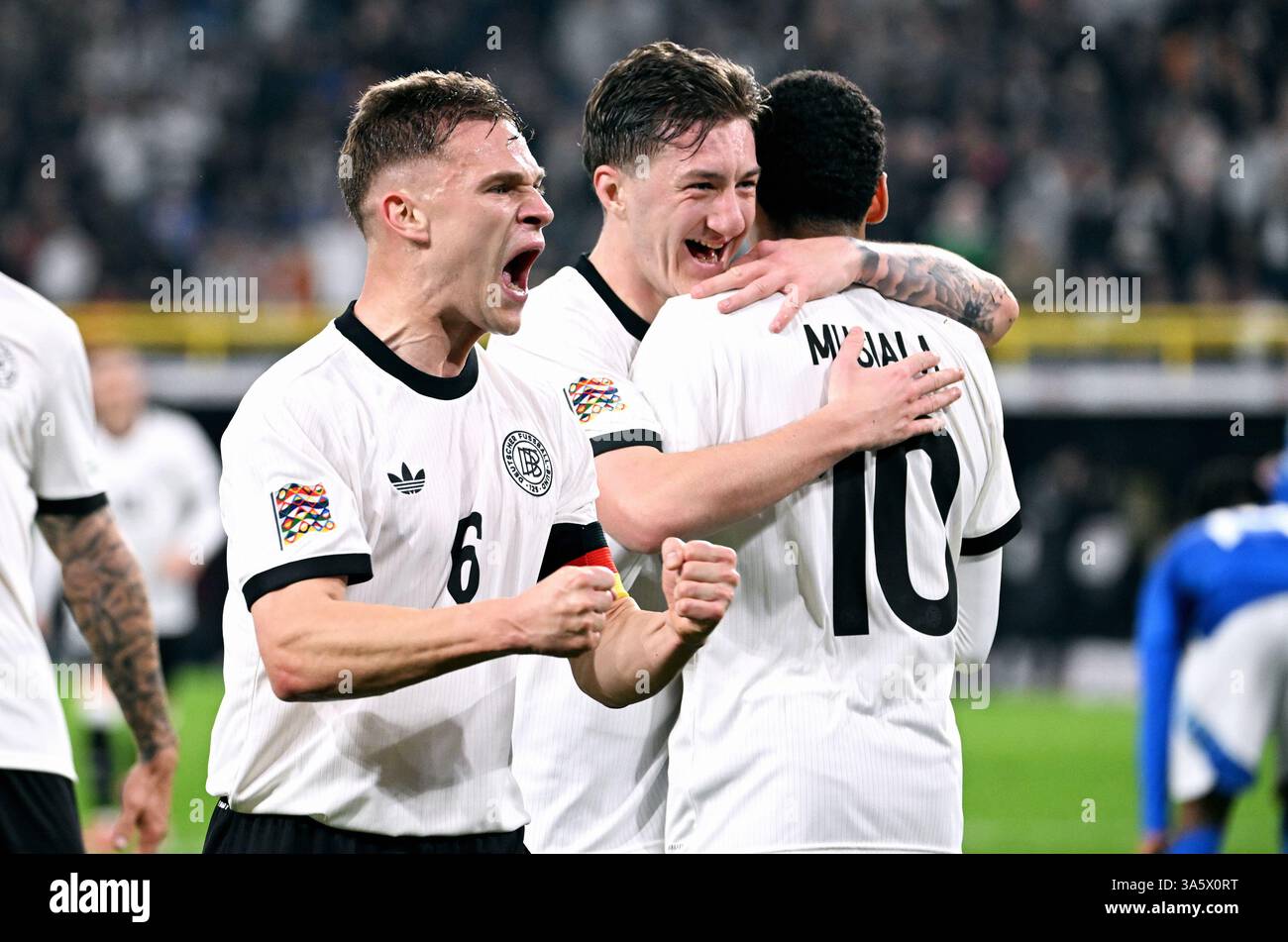 International soccer match, Nations League, quarter-final second leg, Signal Iduna Park Dortmund ...