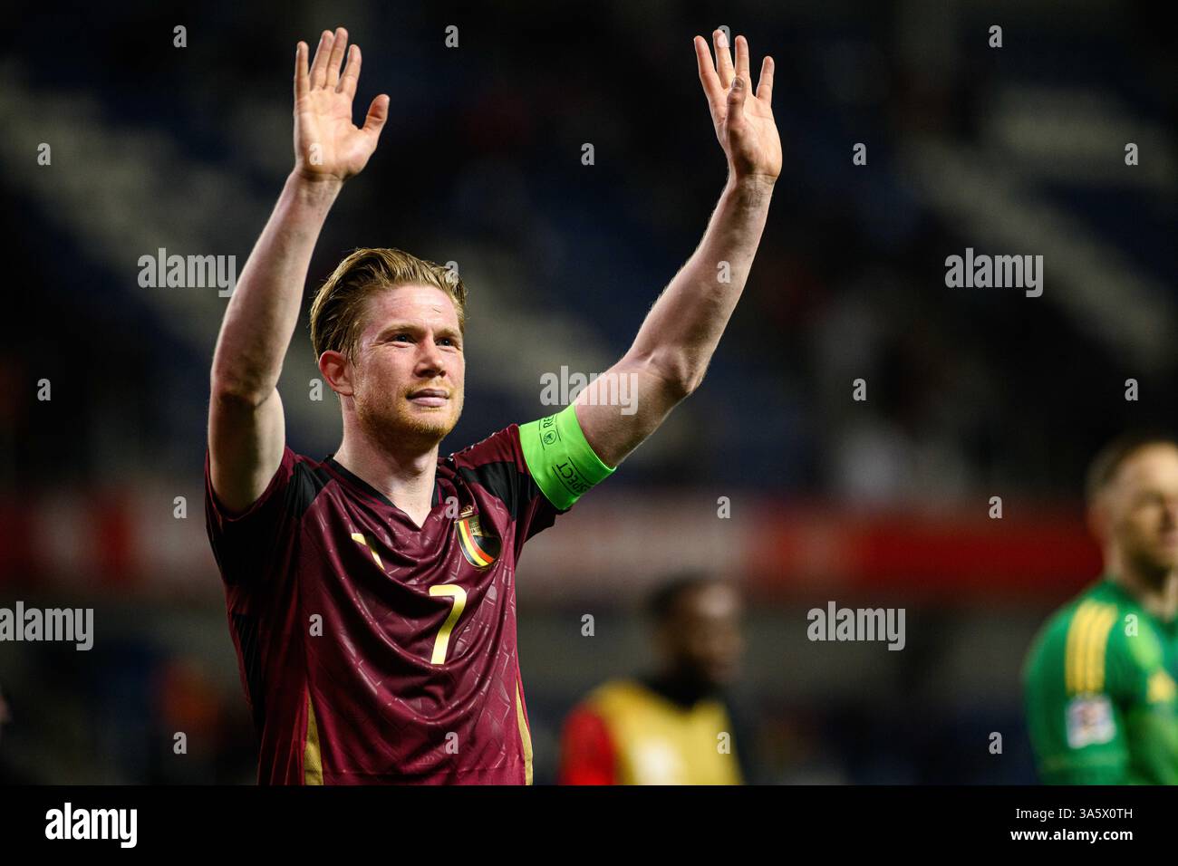 GENK, BELGIUM - 23 MARCH, 2025: Kevin De Bruyne - The football match of ...