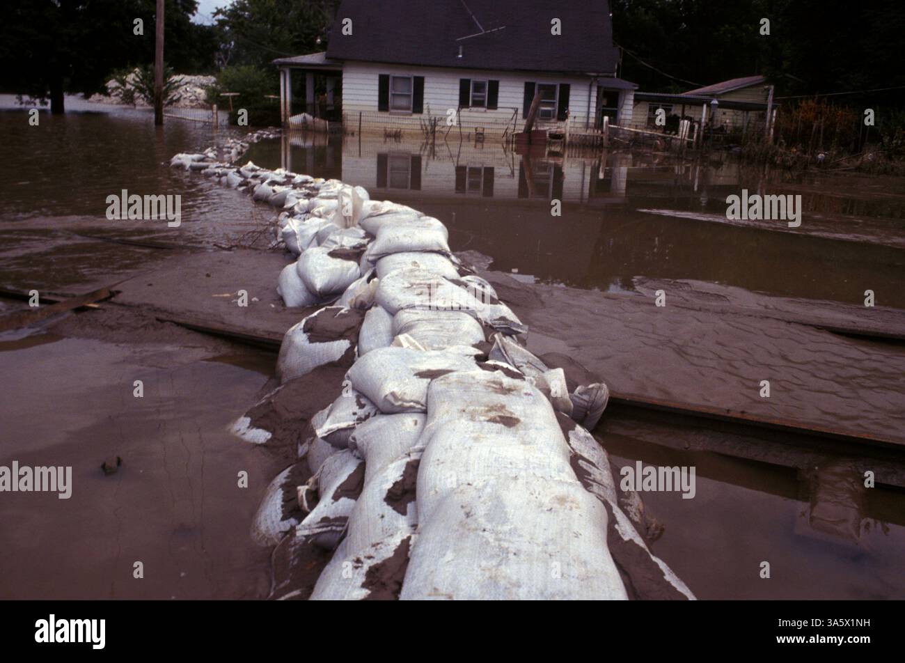 Mississippi River Flood 1993 Great Mississippi River Flood Of 1993