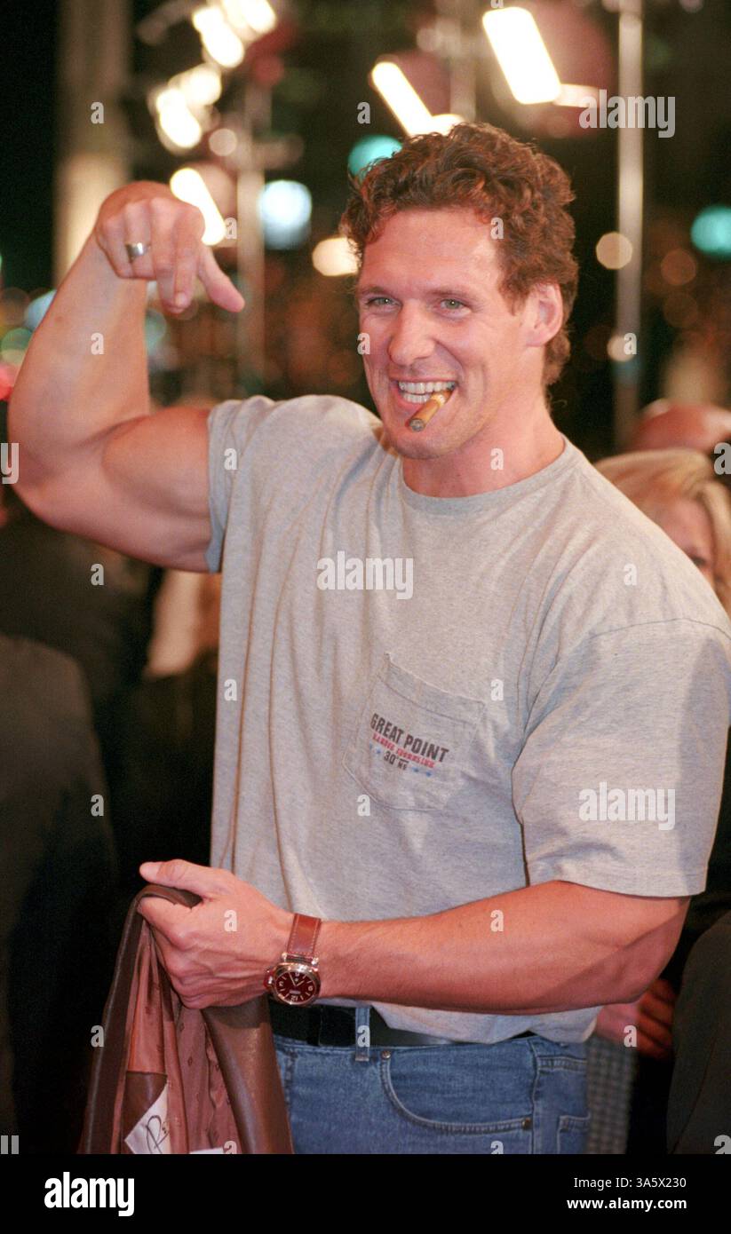 Mar 04, 1998; Los Angeles, CA, USA; Actor RALF MOELLER at the 'U.S. Marshals' movie premiere ...
