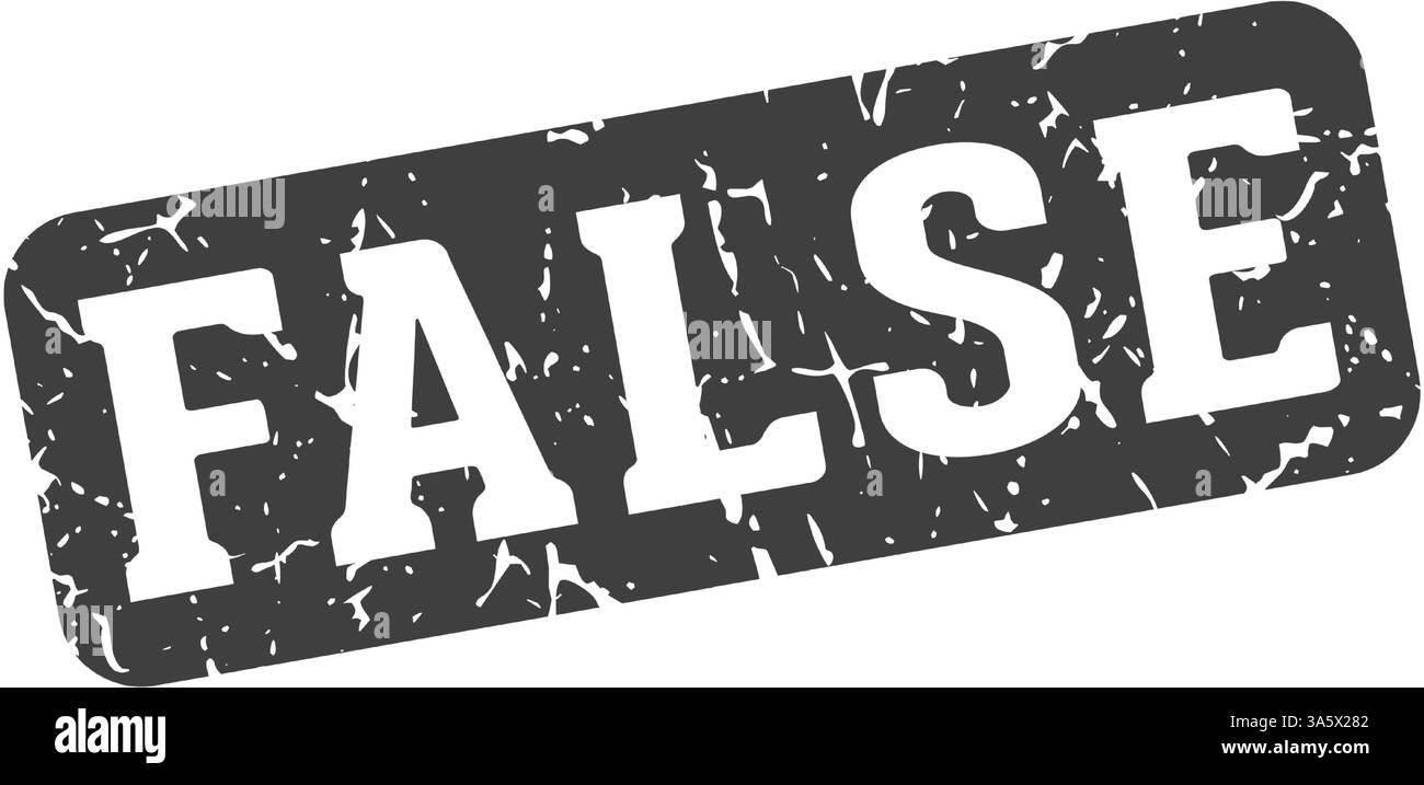 false stamp. false rectangular sign isolated on transparent background ...
