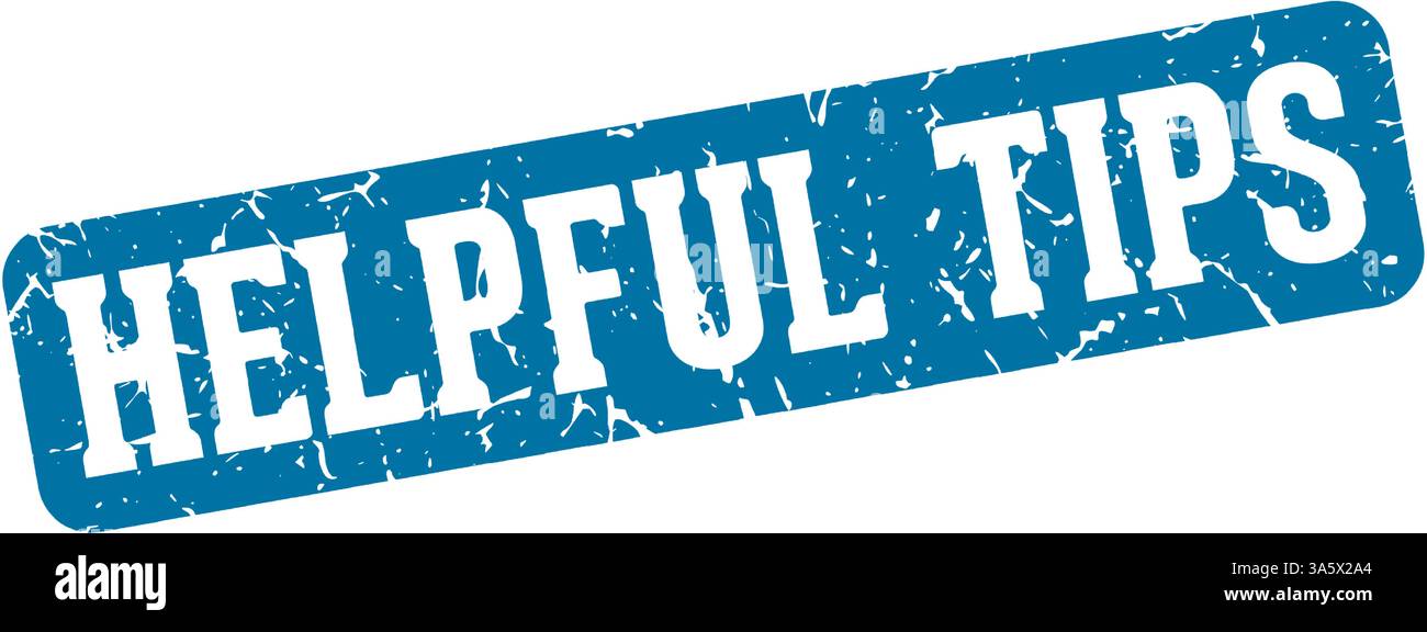 helpful tips stamp. helpful tips rectangular sign isolated on ...