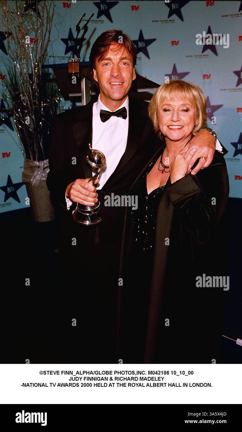 Judy finnigan national tv awards 2000 hi-res stock photography and ...