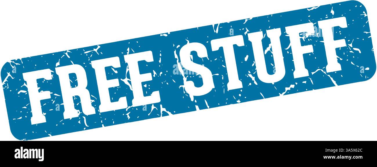 free stuff stamp. free stuff rectangular sign isolated on transparent ...