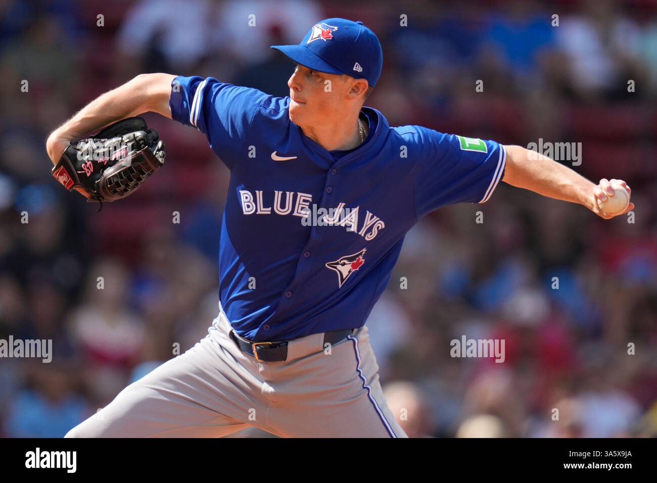 FILE - Toronto Blue Jays pitcher Ryan Yarbrough delivers during the ...