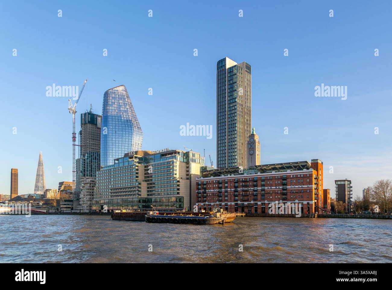 Southbank Central skyscraper office blocks, OXO building, Blackfriars ...