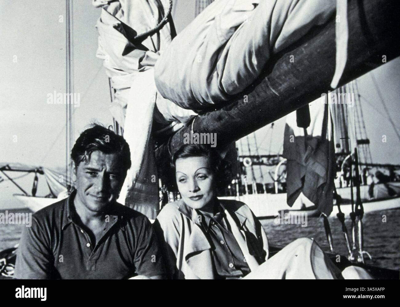 Jun 01, 1937; Hollywood, California, USA; 1937, Pictured: RONALD COLMAN, MARLENE DIETRICH ...