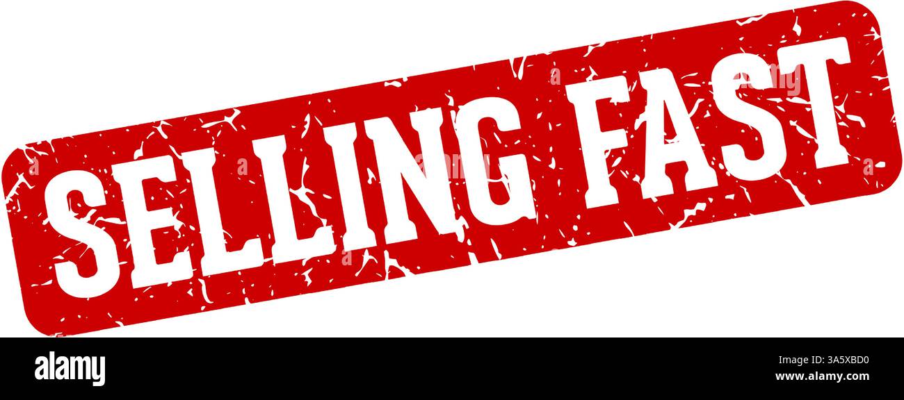 selling fast stamp. selling fast rectangular sign isolated on ...