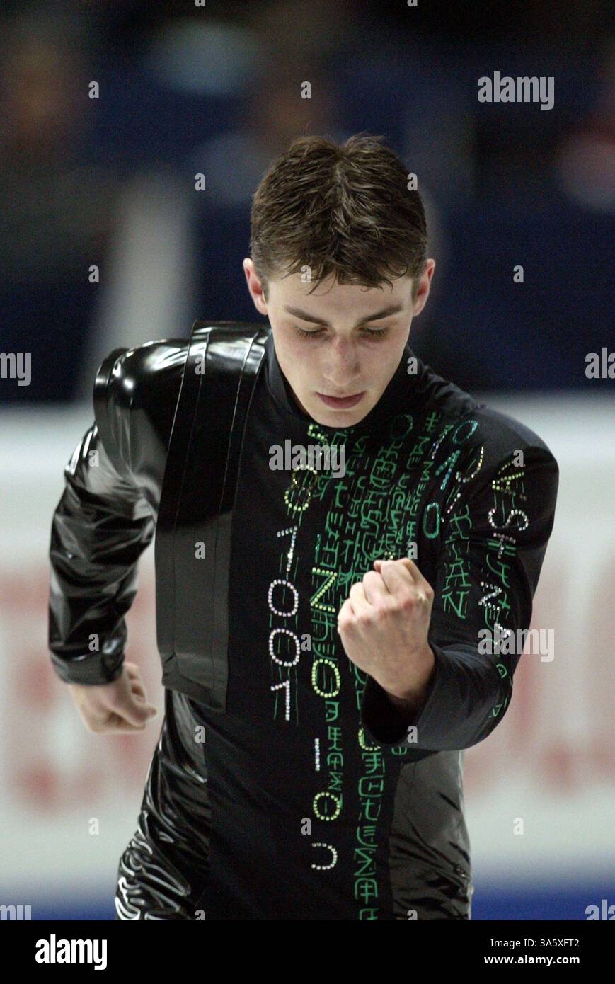 March 25, 2004; Dortmund, Germany; Brian JOUBERT of France wins Silver ...