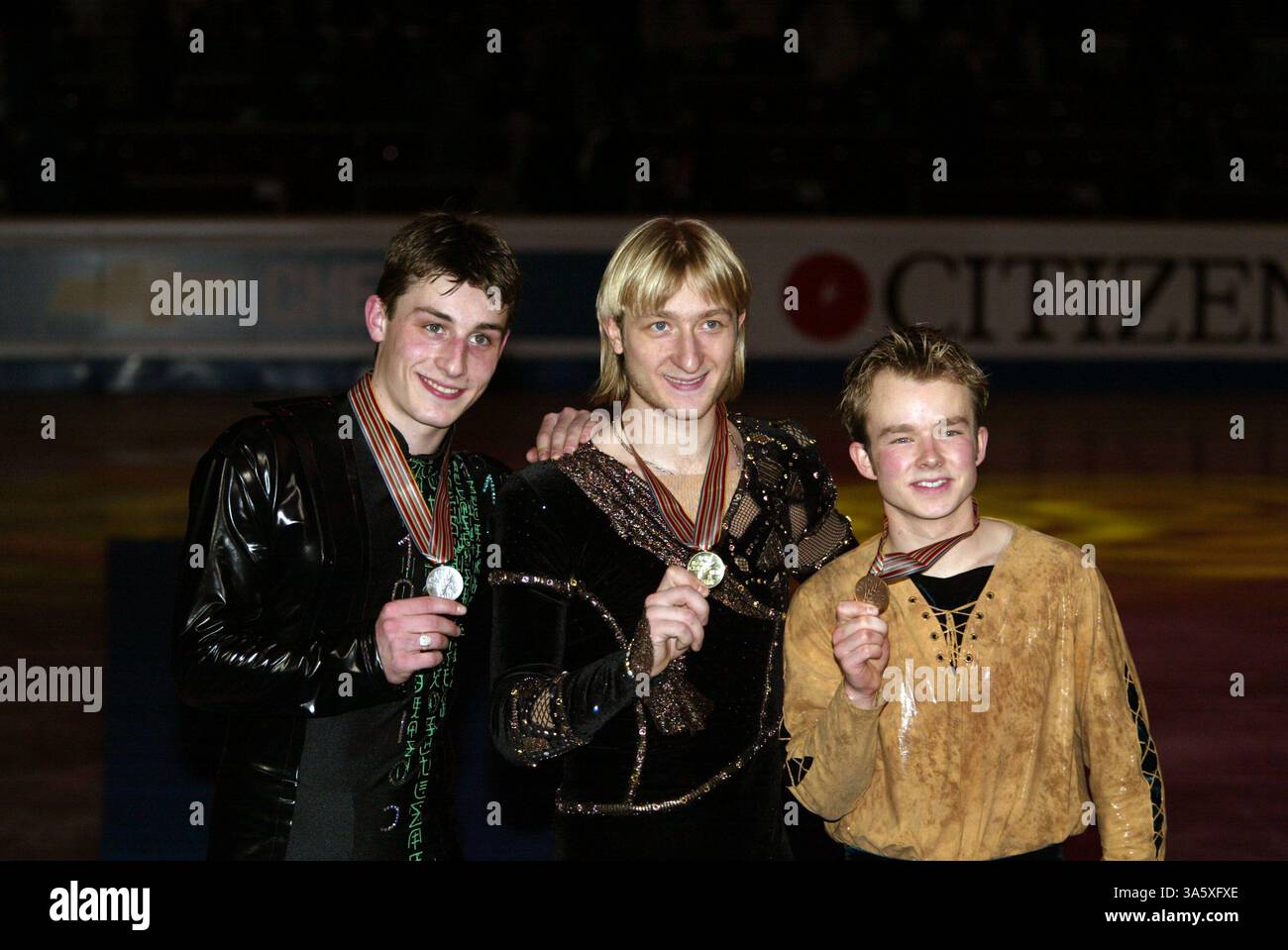 March 25, 2004; Dortmund, Germany; (L-R) BRIAN JOUBERT of France ...