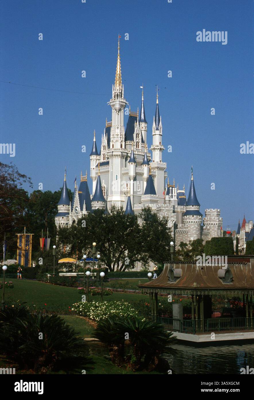 May 04, 2004; Orlando, FL, USA; Cinderella's Castle, the main entrance ...
