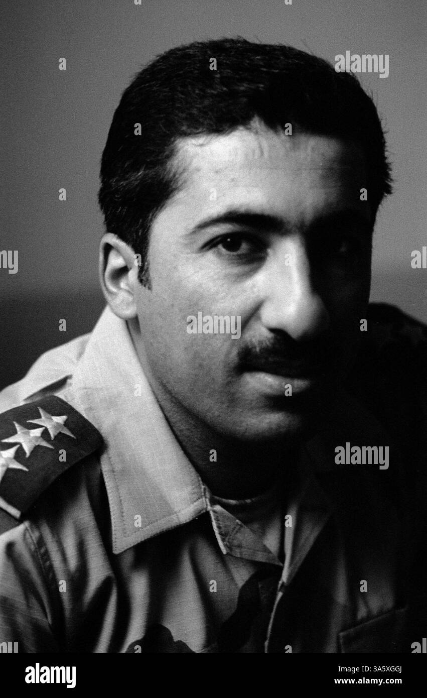 May 24, 2004; Makhmour, IRAQ; Captain MARWAN LAZGIN AHMED, of the ...