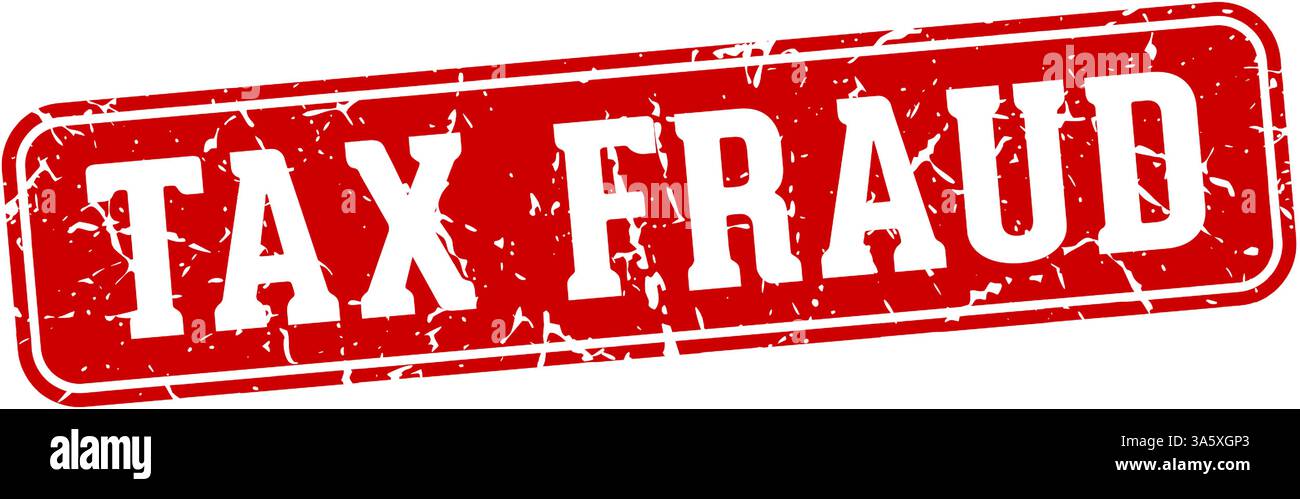 tax fraud stamp. tax fraud rectangular sign isolated on transparent ...