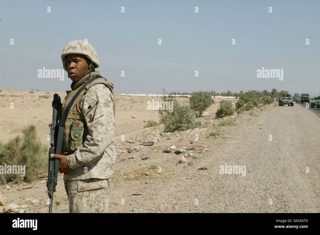 Regimental combat team gunner hi-res stock photography and images - Alamy