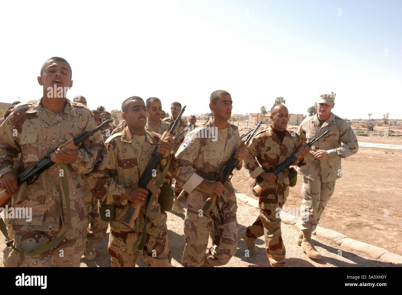 Jun 05, 2004; Camp Ramadi, Iraq; Army Staff Sgt. RICHARD A. DYCUS ...
