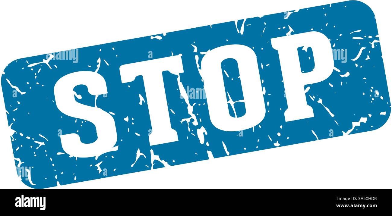 stop stamp. stop rectangular sign isolated on transparent background ...