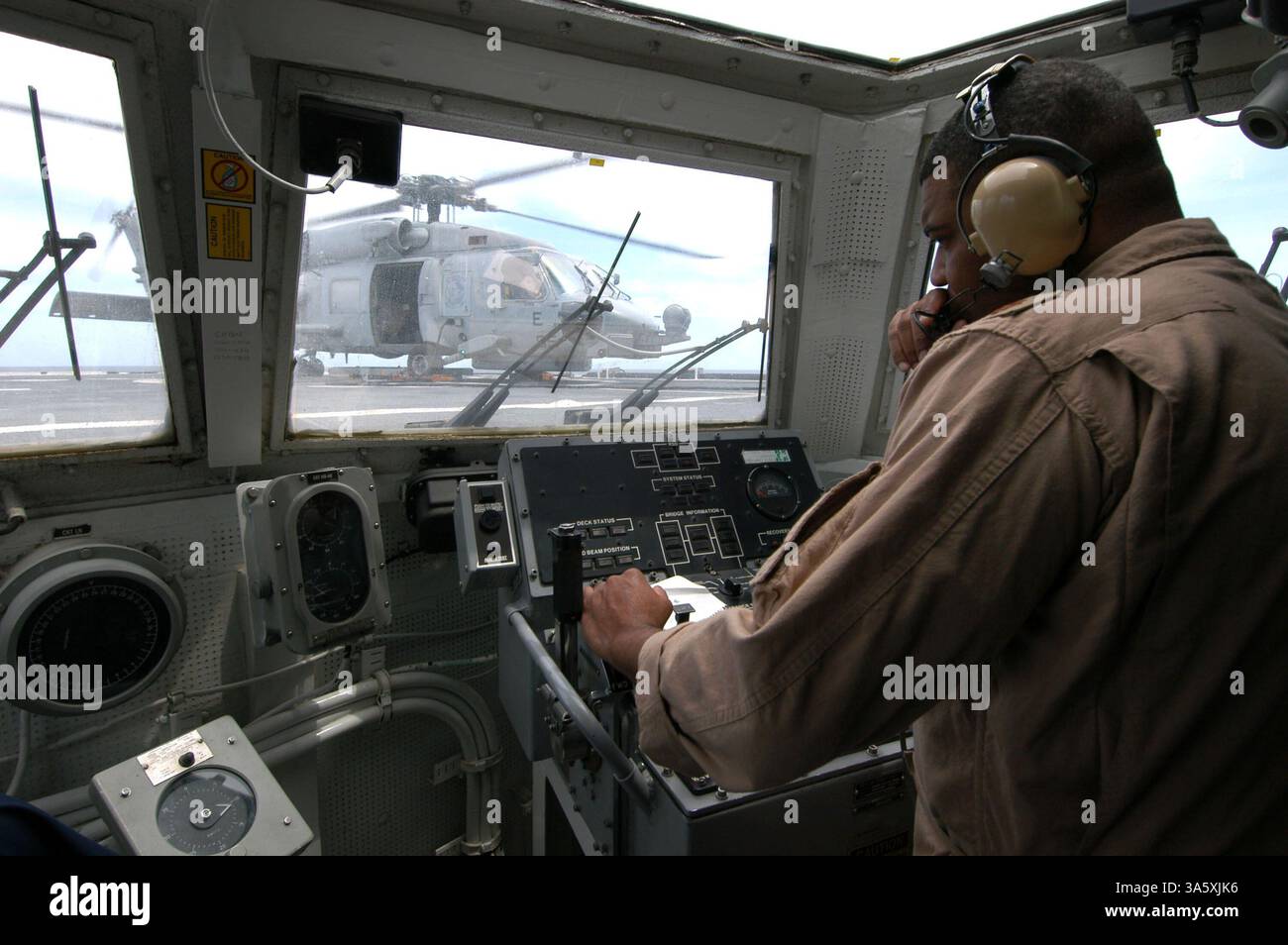 Jul 01, 2004; Pacific Ocean; Lt. Cmdr. Gene Malveaux, from Atlanta, Ga ...