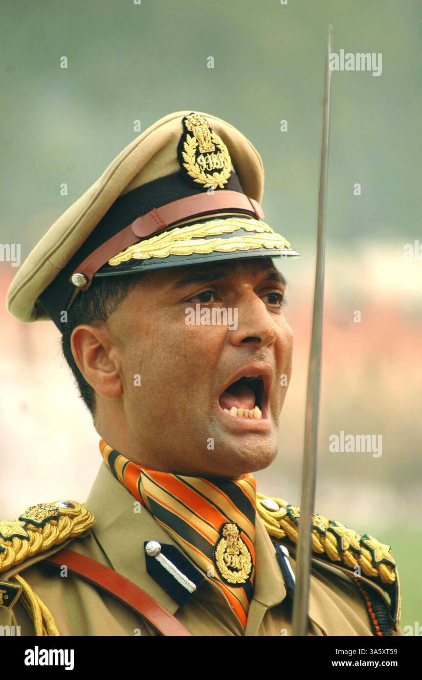Oct 27, 2004; New Delhi, INDIA; (FILE PHOTO: Date Unknown) A soldier of ...