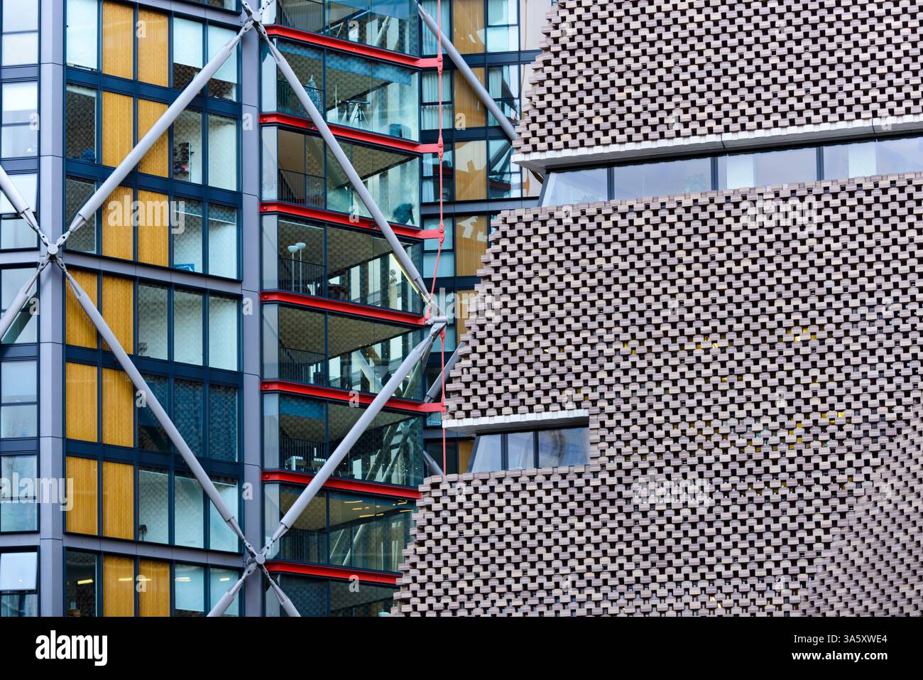 The Switch House at Tate Modern in London, United Kingdom Stock Photo ...