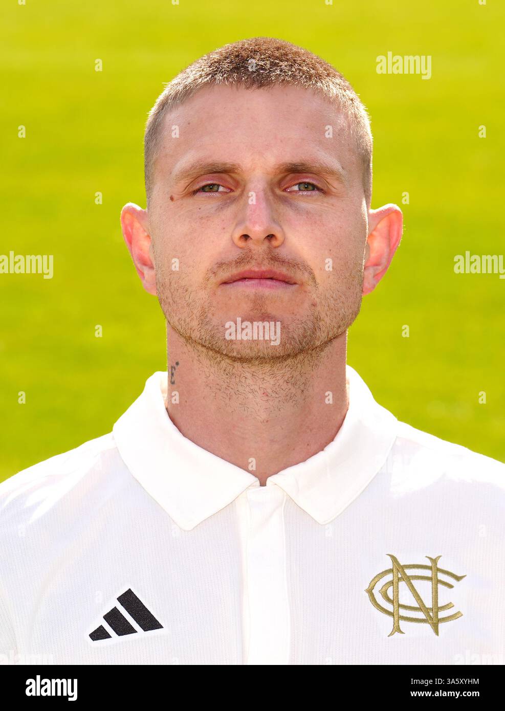Nottinghamshire's Conor McKerr during a media day at Trent Bridge ...