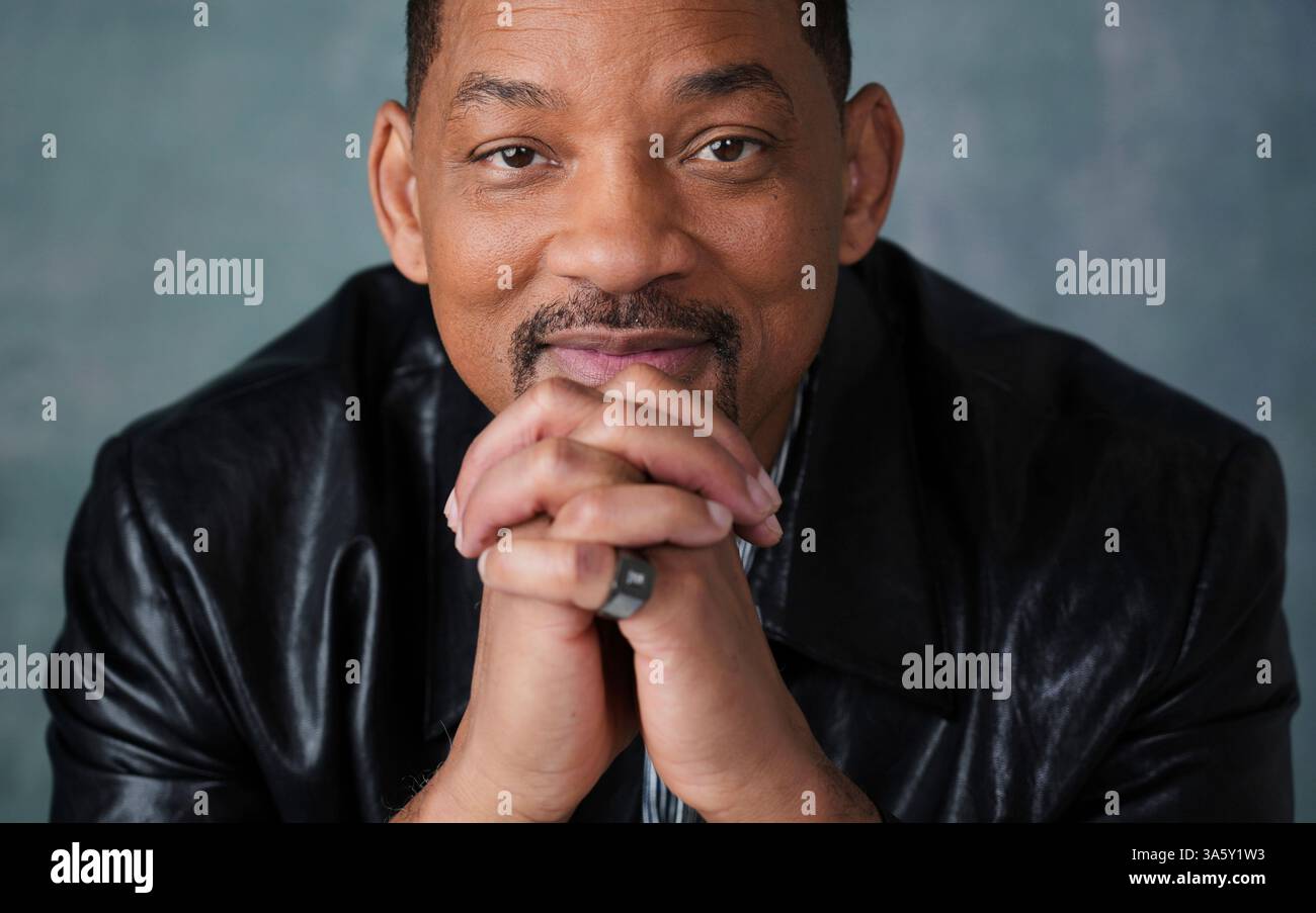 Will Smith poses for a portrait on Monday, March 17, 2025, in Los ...