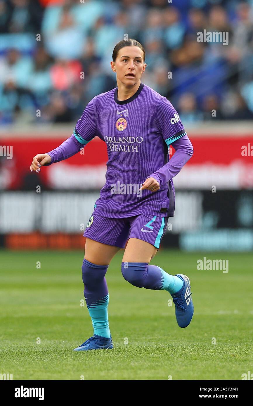 HARRISON, NJ - MARCH 23: Haley McCutcheon #2 of Orlando Pride during ...