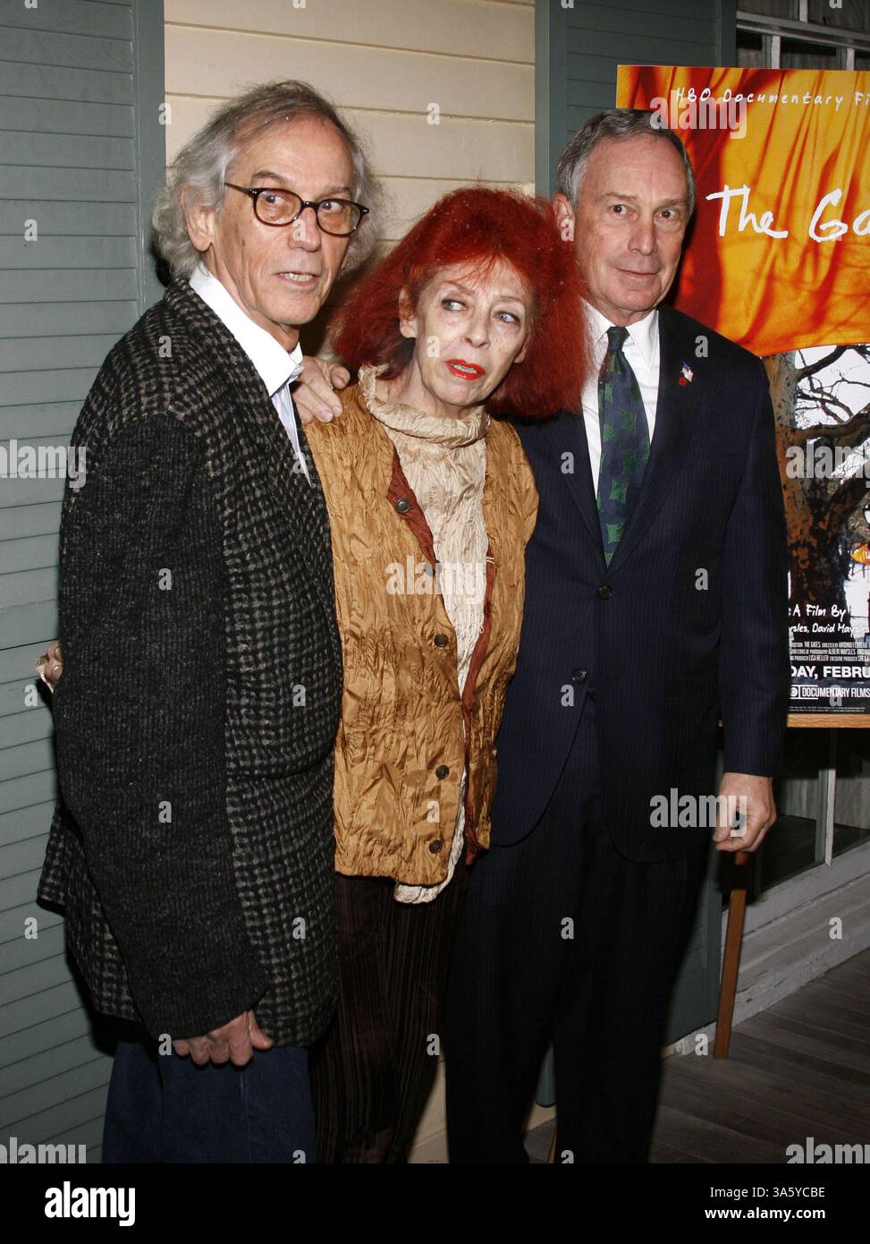 Feb. 12, 2008 - Artists Christo and Jeanne-Claude along with New York ...