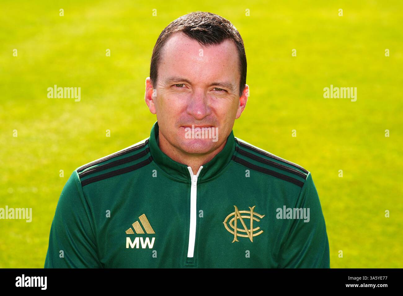 Nottinghamshire elite pathway manager Matt Wood during a media day at ...