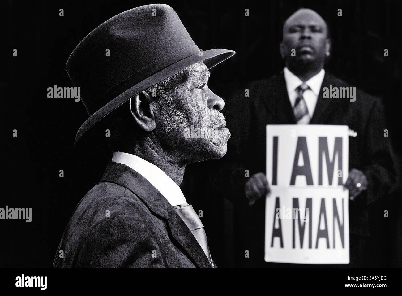 March 25, 2008 - Elmore Nickelberry, 76, left, a sanitation worker who ...