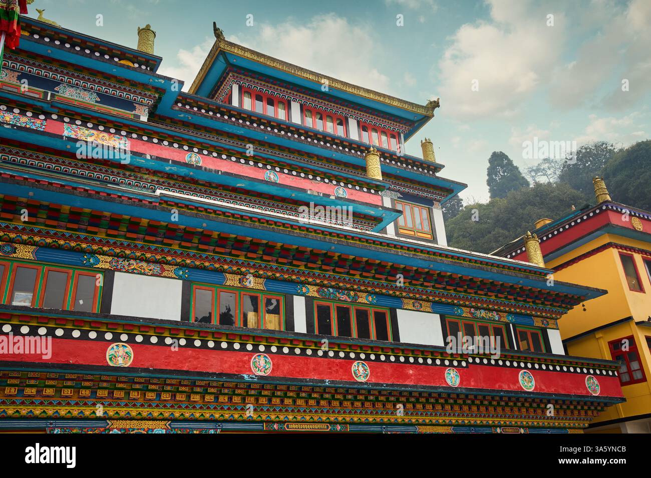 Dali monastery in Darjeeling city, India Stock Photo - Alamy
