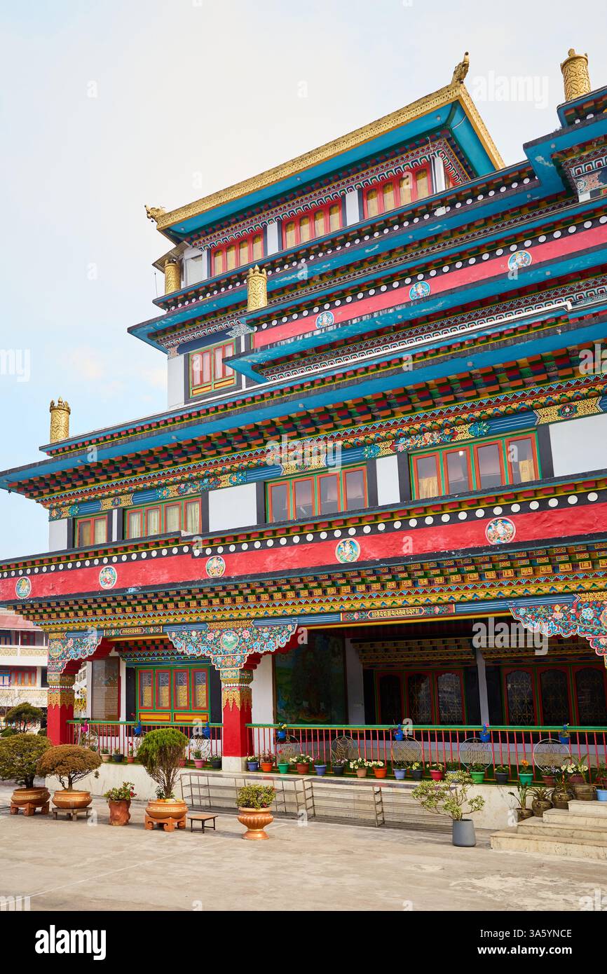 Dali monastery in Darjeeling city, India Stock Photo - Alamy