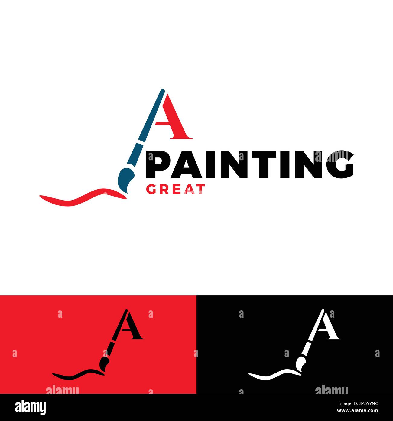 A painting Stock Vector Images - Alamy