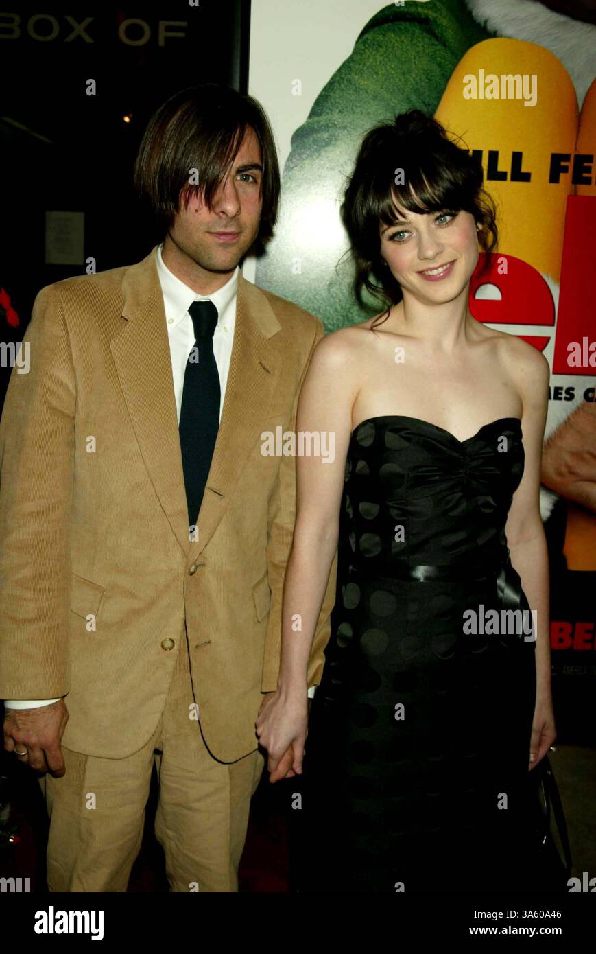 Jan. 1, 2011 - JASON SCHWARTZMAN AND ZOOEY DESCHANEL ARRIVING AT THE ...