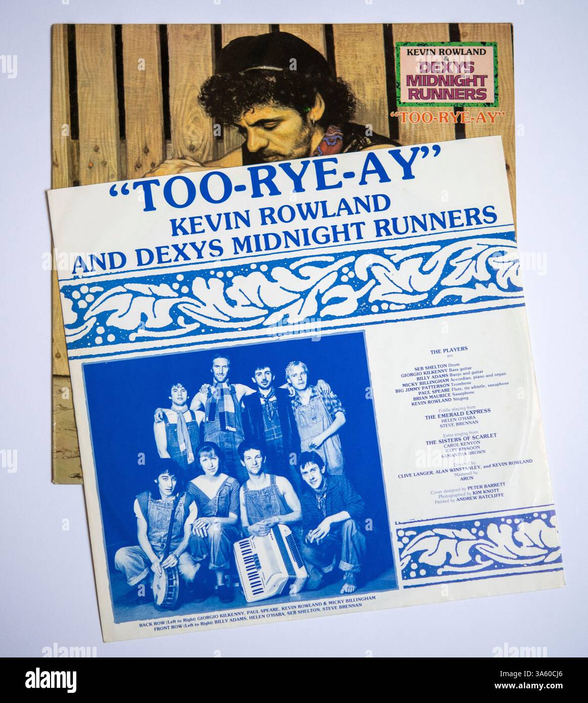 Inner sleeve and cover of Too-Rye-Ay, the second studio album by Dexys ...