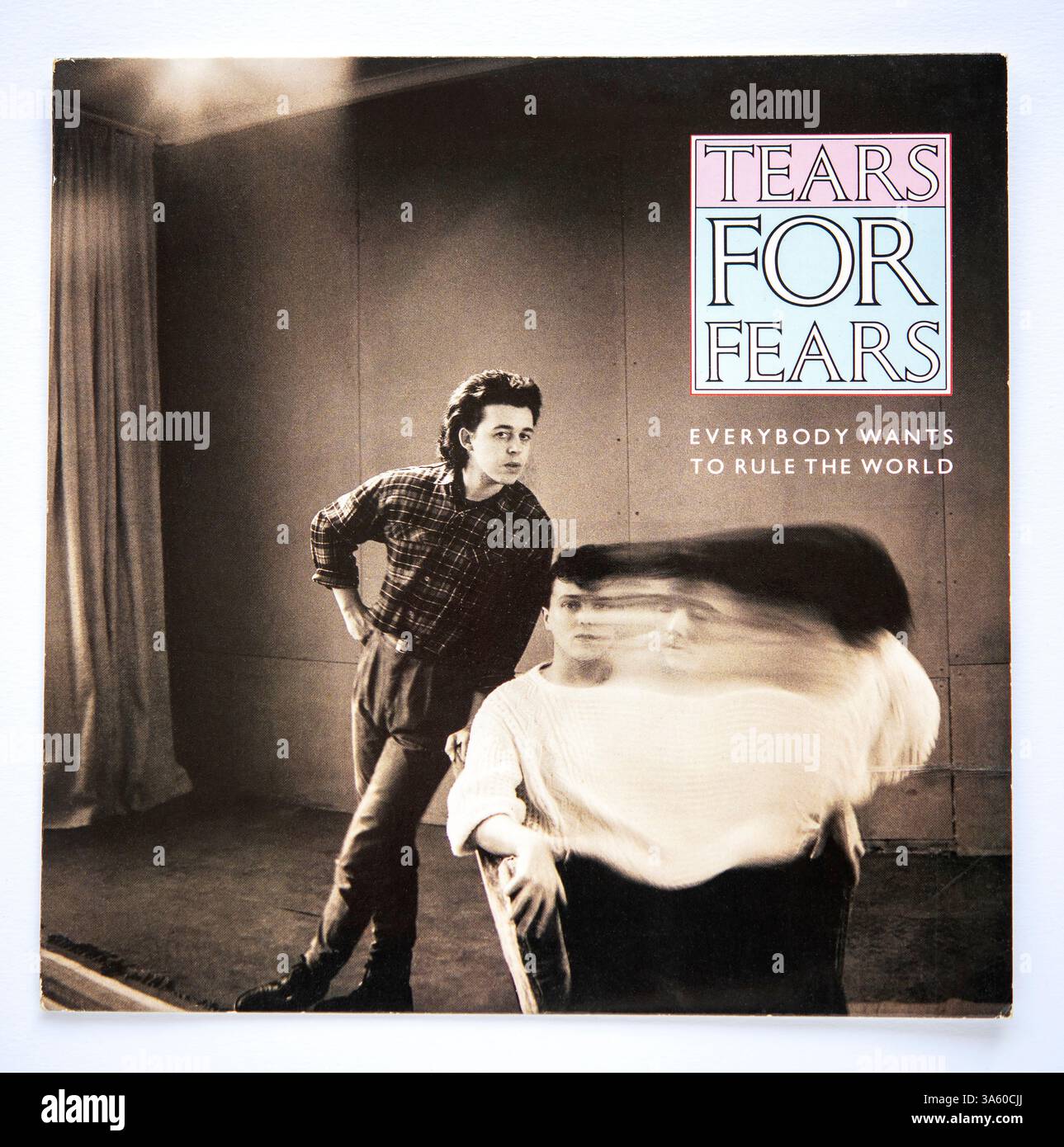 Picture cover of the seven inch single version of Everybody Wants to ...