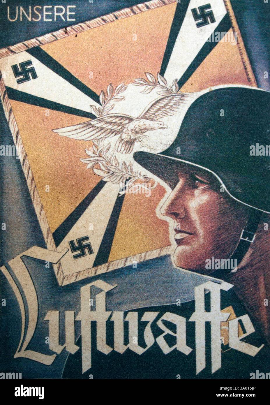Nov. 2, 2014 - Our Lufywaffe. Lovely poster of luftwaffe soldier in ...