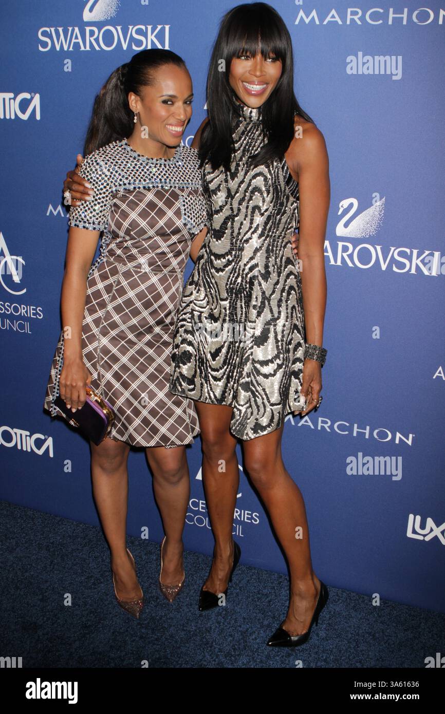 Naomi campbell and kerry washington hi-res stock photography and images ...