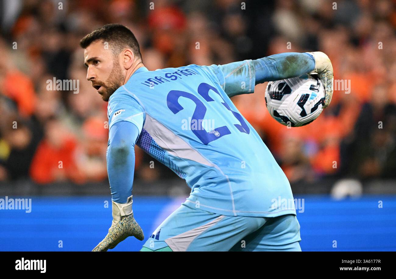 Football, international match, Nations League, quarter-final first leg ...